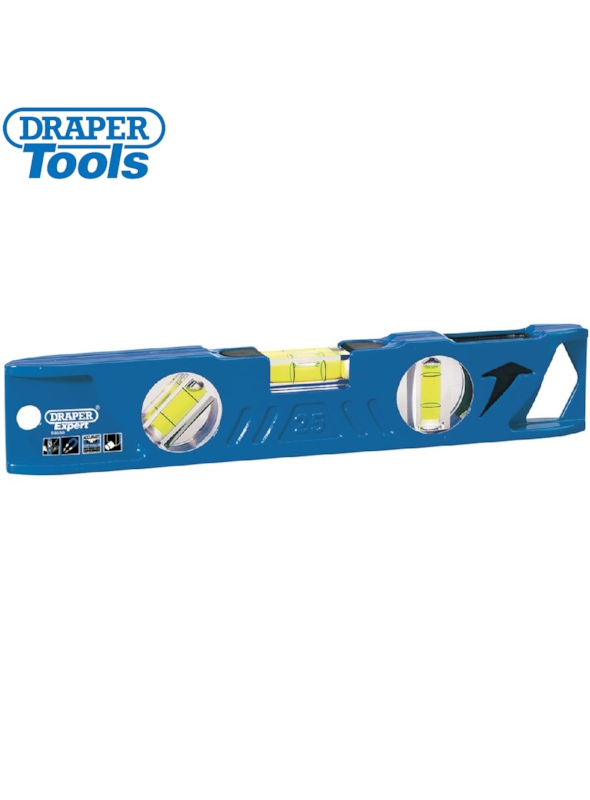 DRAPER - NÍVEL TORPEDO MAGNÉTICO - 250MM - Tools BR