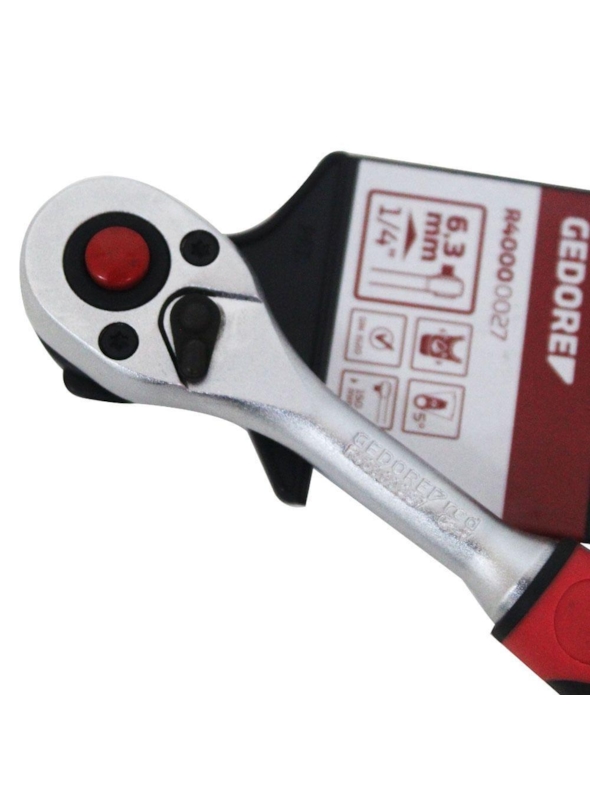 GEDORE - CHAVE CATRACA REVERSIVEL - 1/4 - Tools BR