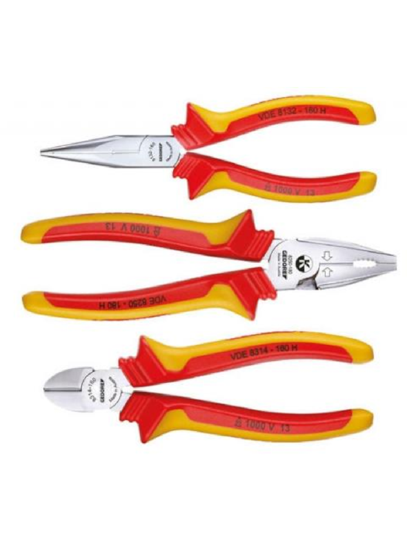 GEDORE - CONJUNTO DE ALICATES VDE COM MALETA - Tools BR