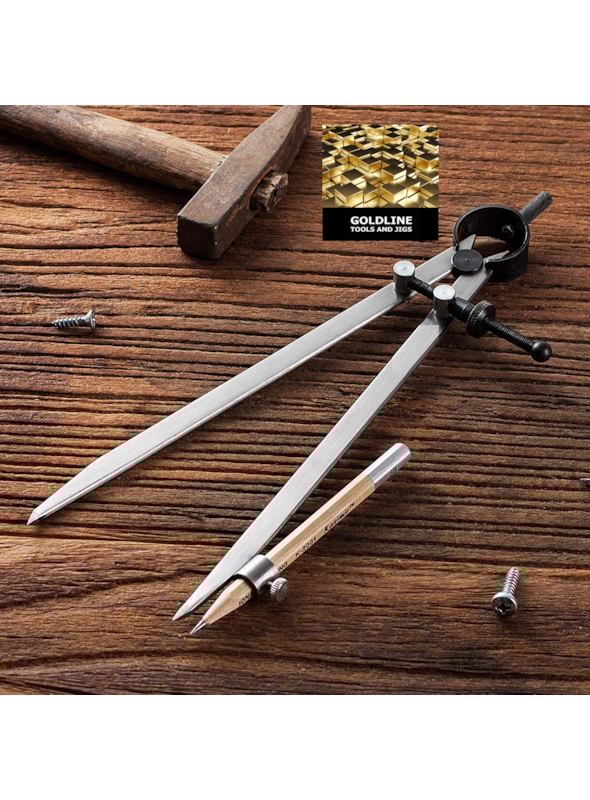 GOLDLINE - COMPASSO DE CARPINTEIRO-MARCENEIRO - Tools BR