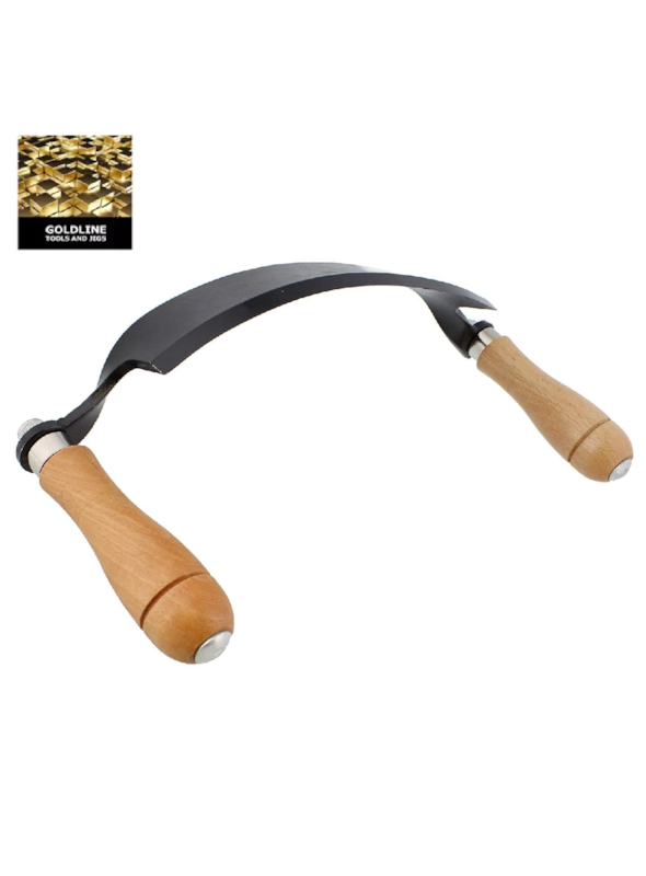 GOLDLINE - SPOKESHAVE PLAINA CURVA - 8 POL. - Tools BR