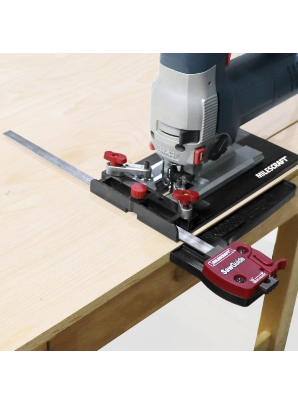 MILESCRAFT - SAW GUIDE - GUIA DE CORTE COM BASE PARA SERRAS - Tools BR