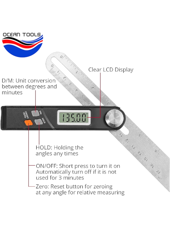 OCEAN TOOLS - SUTA DIGITAL - 17 CM - Tools BR
