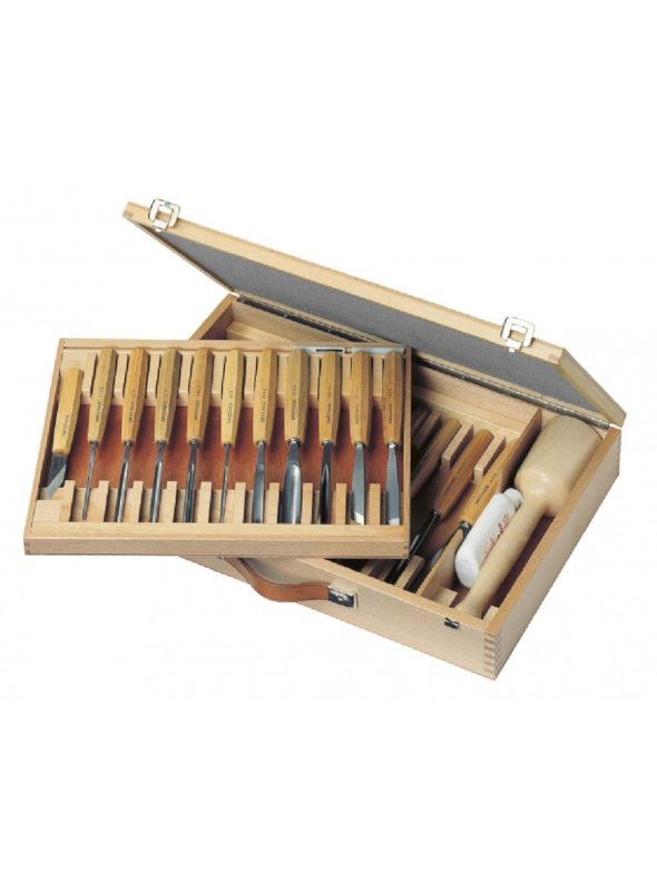 PFEIL - SWISS MADE - WOODEN BOX COLLECTION - 25 PEÇAS - Tools BR