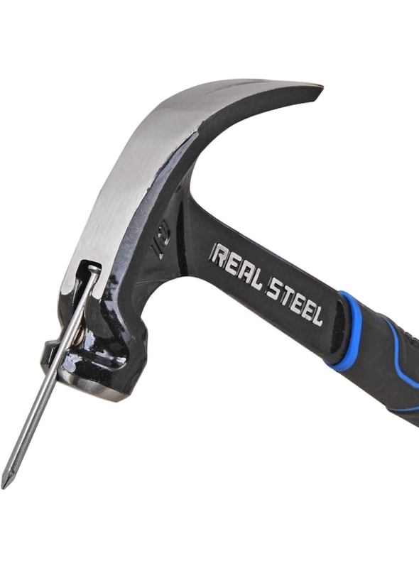 REAL STEEL - MARTELO STRAIGHT FRAMING CURVE - 15 OZ - Tools BR