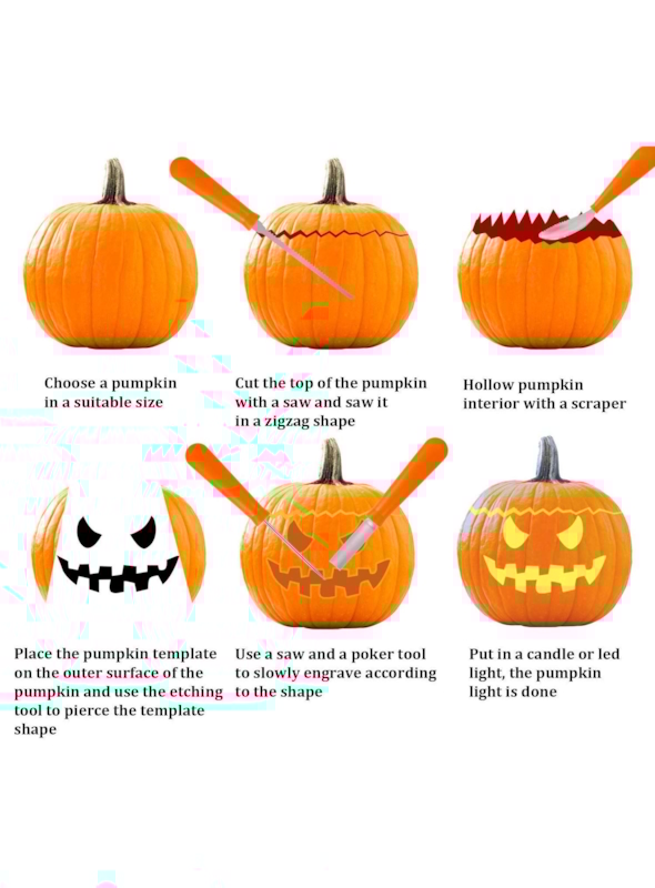 SIMILKY - CONJUNTO DE FERRAMENTAS PARA HALLOWEEN - Tools BR