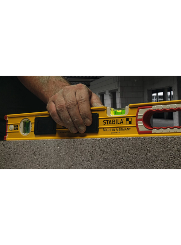 STABILA - NÍVEL 196-2 LED SERIES SPIRIT LEVEL 122 CM - 17393 - Tools BR
